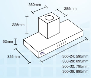 UB i300 系列抽油煙機 – HomeThinks 網上商店